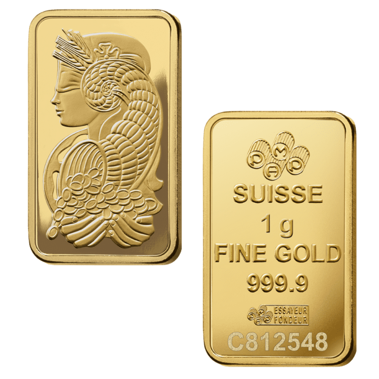 Buy 1 Gram Gold Bars Online | Bullion Giant