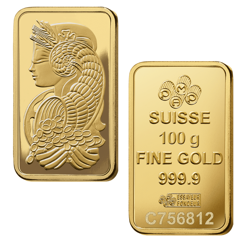 100 Gram Gold Bars | Bullion Giant