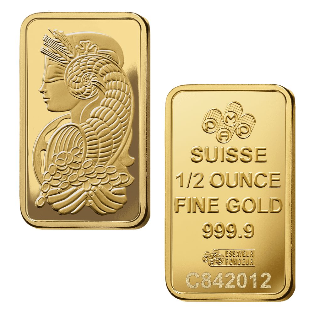 Half Ounce Gold Bars Collection I BullionGiant