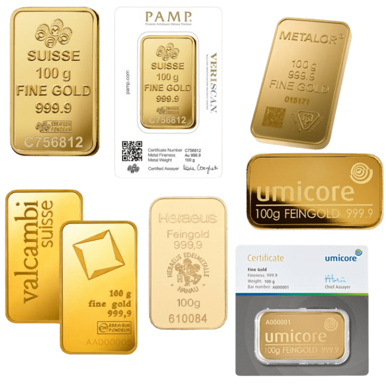 100 Gram Best Value Gold Bar - Brand New - Bullion Giant