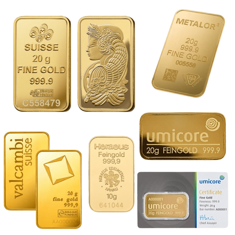 20 Gram Best Value Gold Bar - Brand New - Bullion Giant