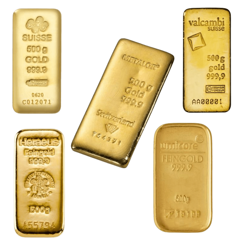 500 Gram Gold Bars | Bullion Giant